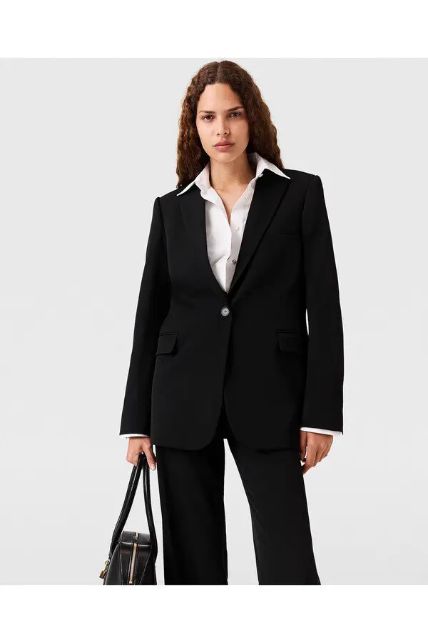 Stella McCartney Single-breasted Blazer - Black