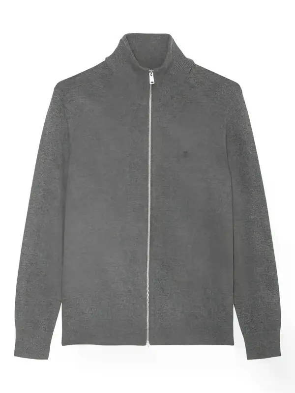 Marc O'polo Zip-up Cardigan - Grey