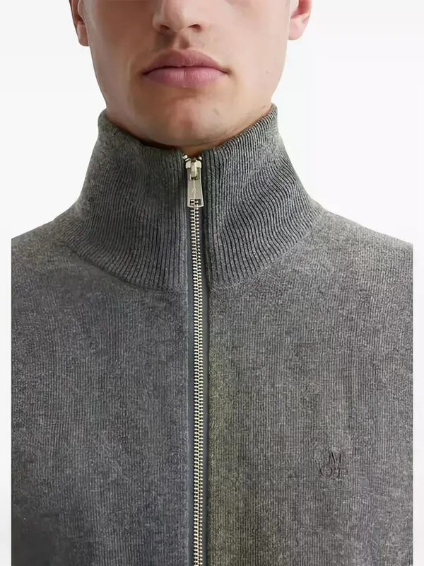 Marc O'polo Zip-up Cardigan - Grey
