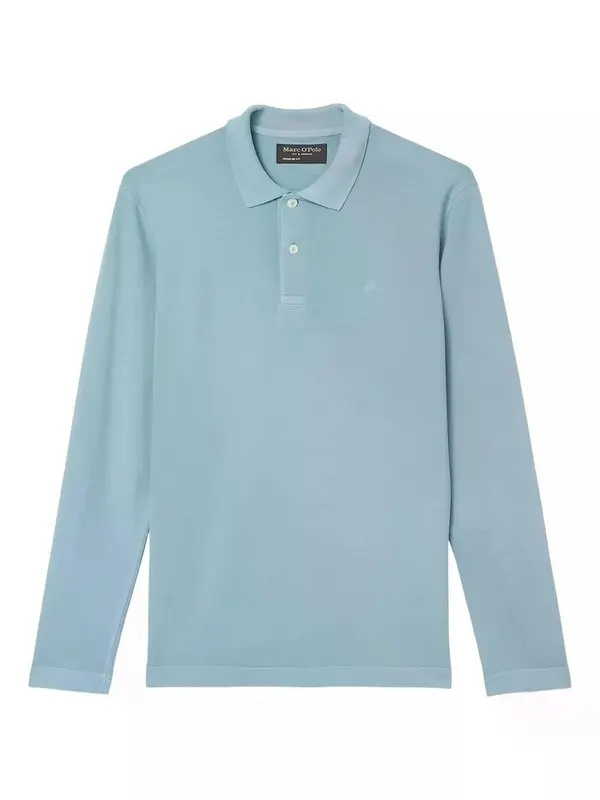 Marc O'polo Long-sleeve Polo Shirt - Blue