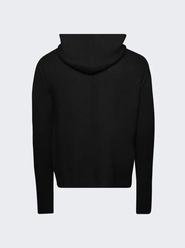 Rick Owens Zipped Hoodie - Black