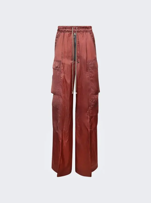 Rick Owens Cargobelas Trousers - Red