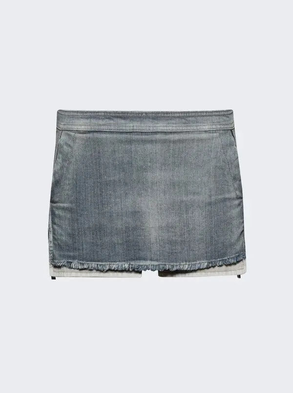 Rick Owens Mini Skirt - Grey