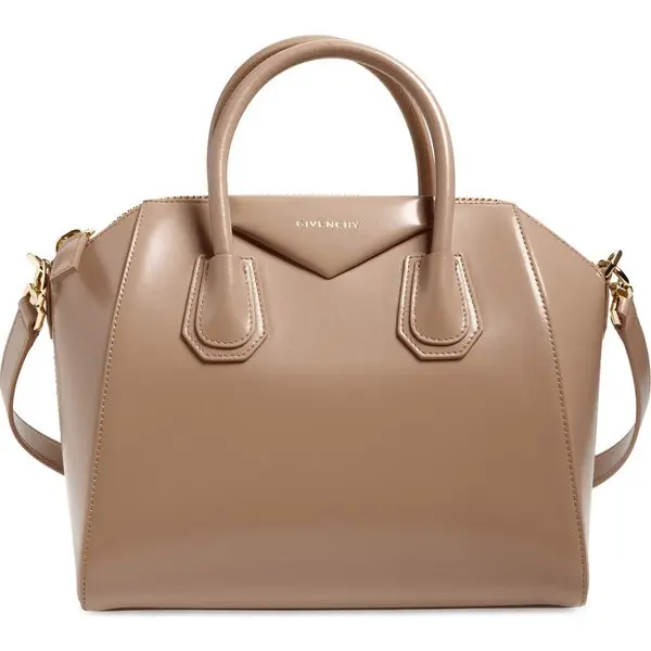 Givenchy Small Antigona Leather Satchel - Blush Pink