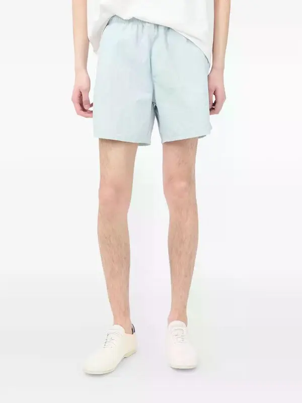 Our Legacy Elasticated-waistband Shorts - Blue