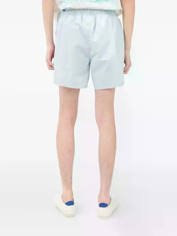 Our Legacy Elasticated-waistband Shorts - Blue