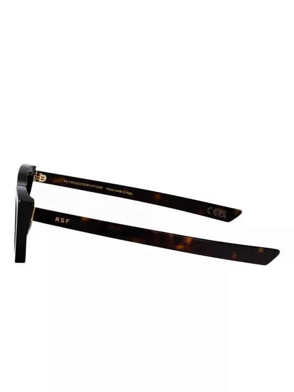 RETROSUPERFUTURE Fred 2.0 Rectangle-frame Sunglasses - Brown