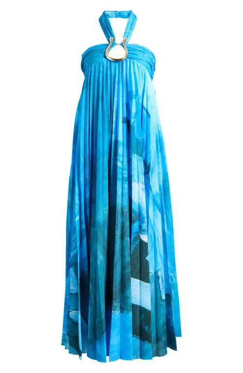 Acler Askham Printed Gown