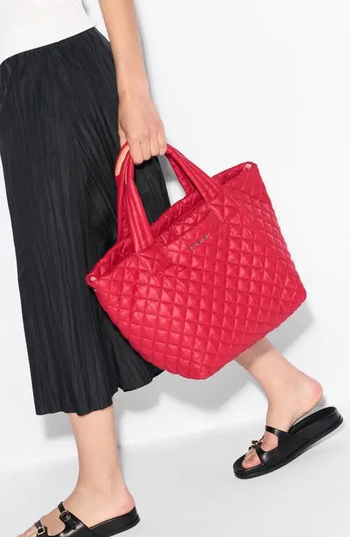 Mz Wallace Small Metro Deluxe Quilted Tote