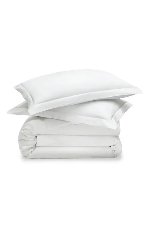 PETITE PLUME Signature Collection Duvet Cover & Shams Set - White