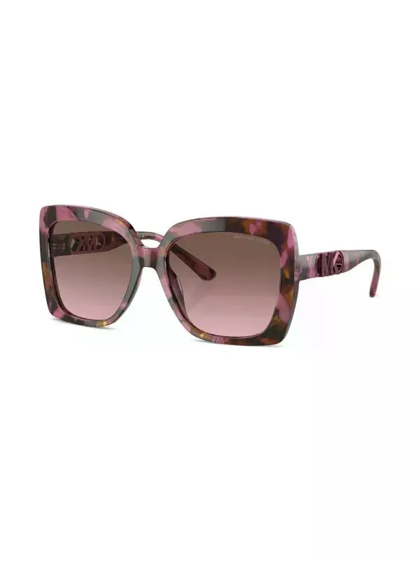 Michael Kors Oversized Square-frame Sunglasses - Black
