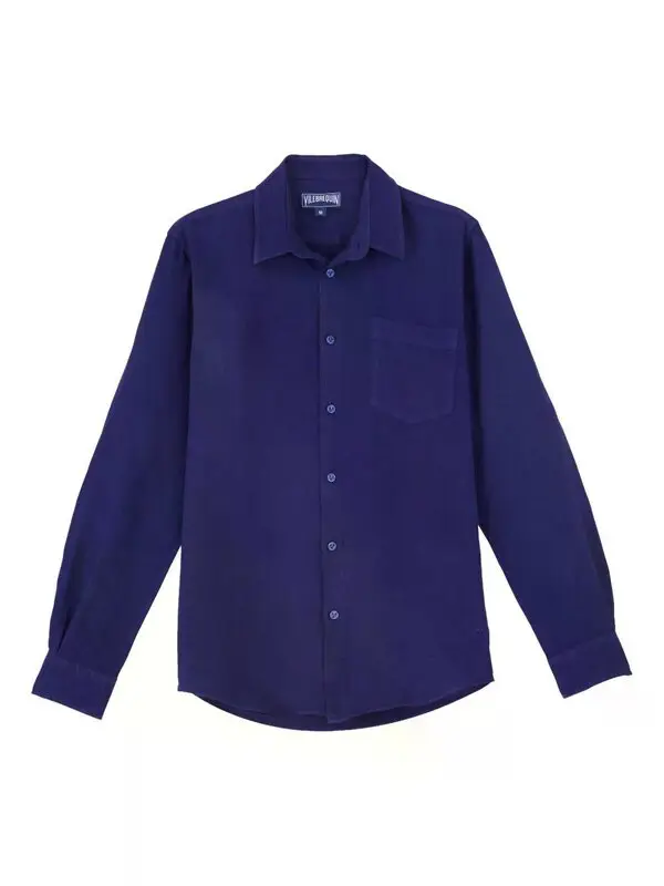 Vilebrequin Caroubis Long-sleeve Shirt - Blue