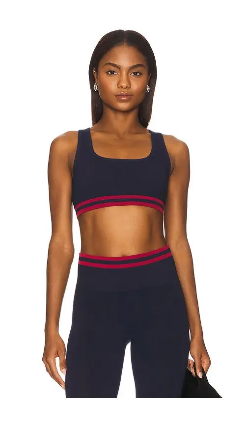 The Upside Jade Seamless Sports Bra - Navy