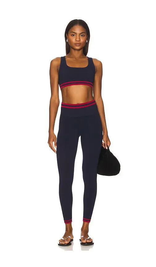 The Upside Jade Seamless Sports Bra - Navy