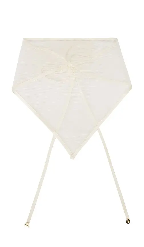 LELET NY Isla Sheer Bandana - Ivory