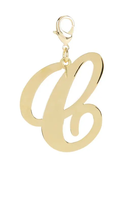 Maison Irem Initial Bag Charm - Gold