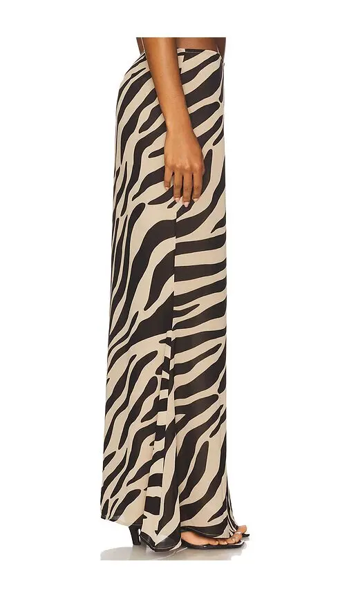 Superdown Maxi Skirt - Stripe