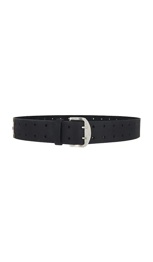 Free People We The Free Double Cross Belt - Black