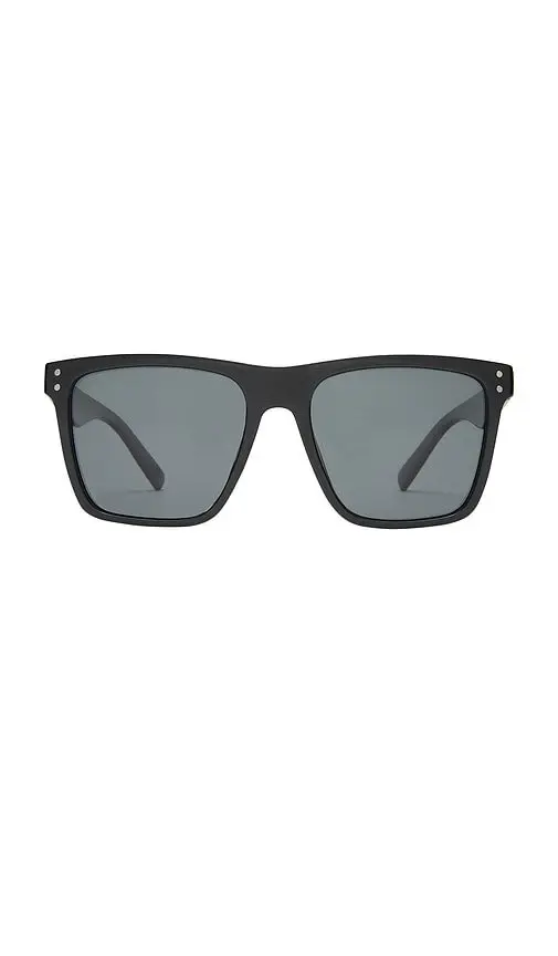 AIRE Kraz Sunglasses - Black & Smoke Mono Polarized