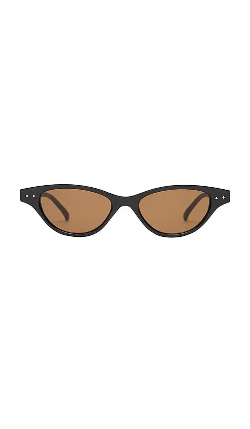 AIRE Cybeles Sunglasses - Black & Brown Mono