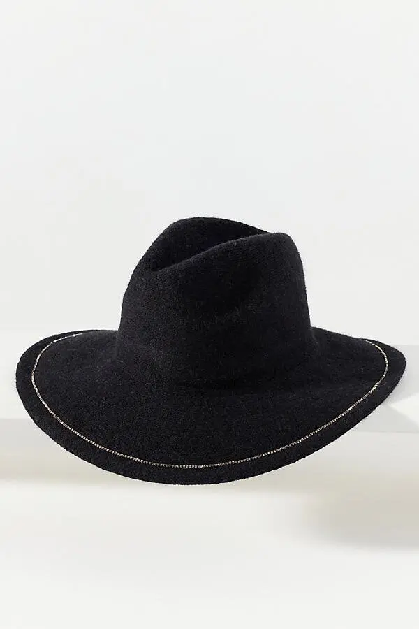 San Diego Hat Among Stars Fedora - Black