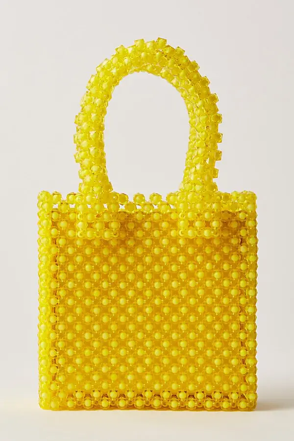 PERADE Mila Beaded Bag - Lemonade