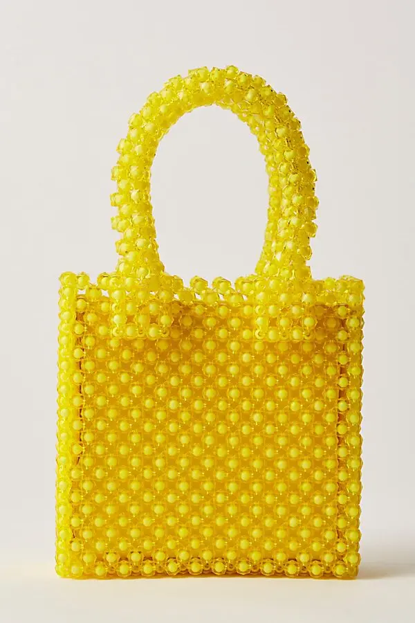PERADE Mila Beaded Bag - Lemonade