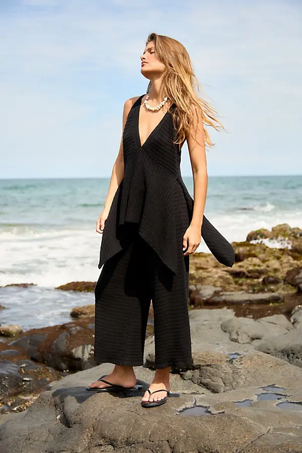 Free People Tropics Sweater Pant Set