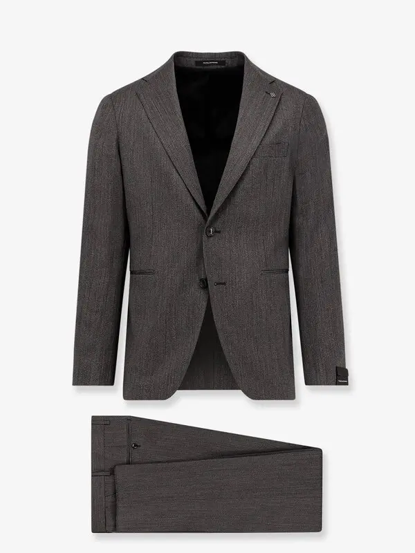 Tagliatore Singlebreasted Virgin Wool Suit