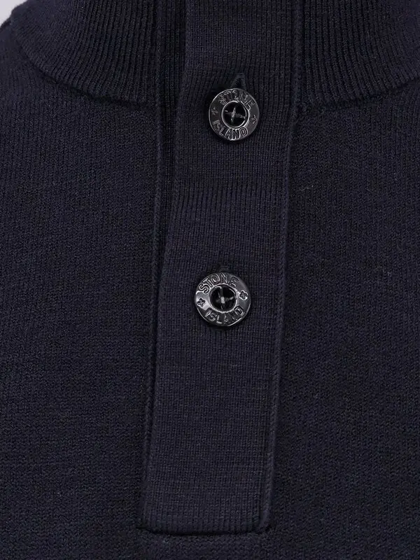 Stone Island Certified Virgin Wool Blend Sweater