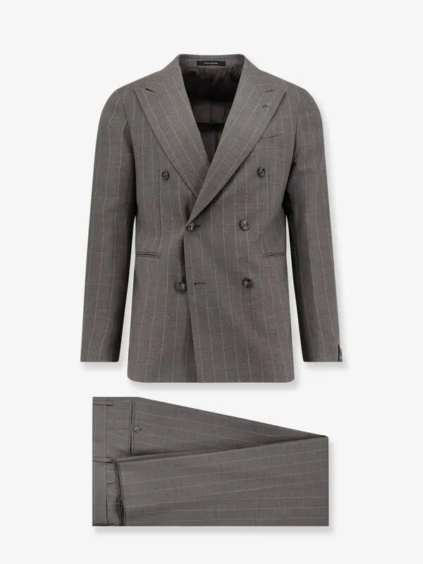 Tagliatore Doublebreasted Virgin Wool Suit
