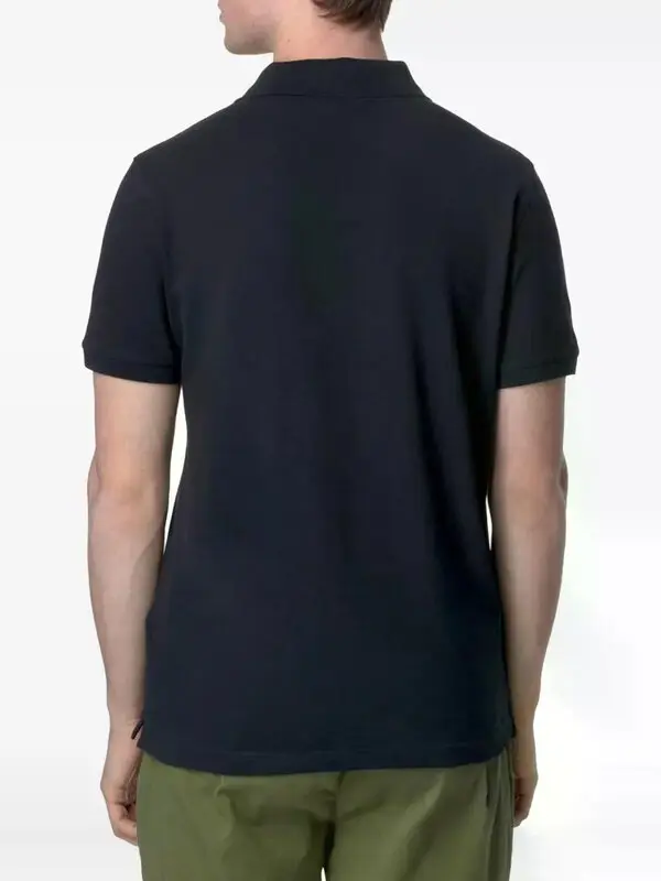 K-WAY Amedee Logo-appliqué Polo Shirt - Blue