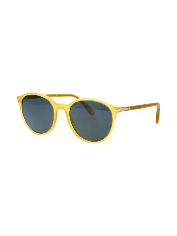 Persol Miele Round Frame Sunglasses - Yellow