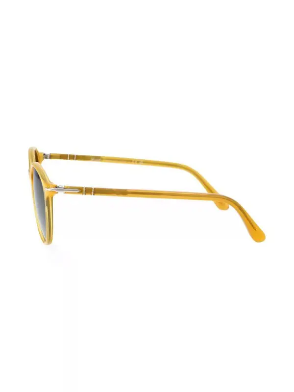 Persol Miele Round Frame Sunglasses - Yellow