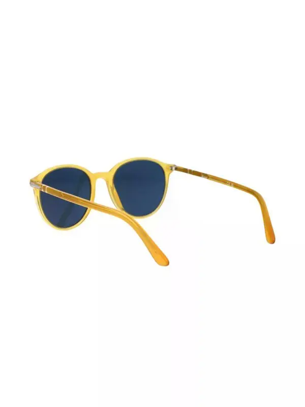 Persol Miele Round Frame Sunglasses - Yellow