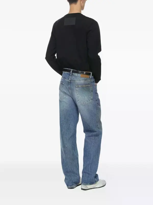 JIL SANDER Lightweight Cotton Jumper - Black