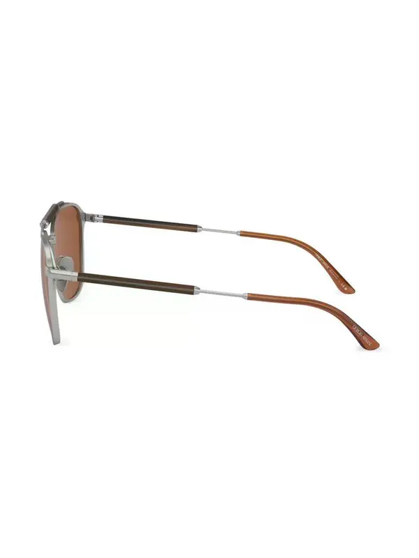 Giorgio Armani Square Frame Sunglasses - Silver