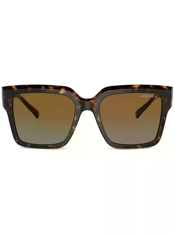 VOGUE EYEWEAR Tortoiseshell-effect Sunglasses - Brown