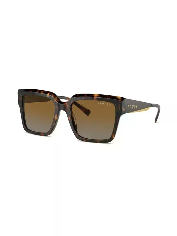 VOGUE EYEWEAR Tortoiseshell-effect Sunglasses - Brown