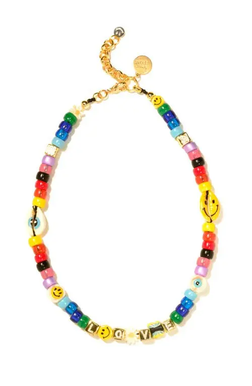 VENESSA ARIZAGA Love Charm Necklace - Rainbow