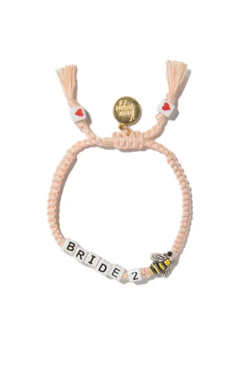 VENESSA ARIZAGA Bride To Bee Charm Bracelet - Peach
