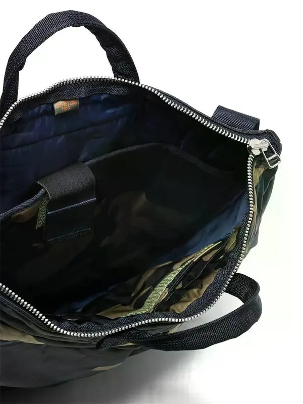 PORTER-YOSHIDA & CO Camouflage Print Helmet Tote Bag