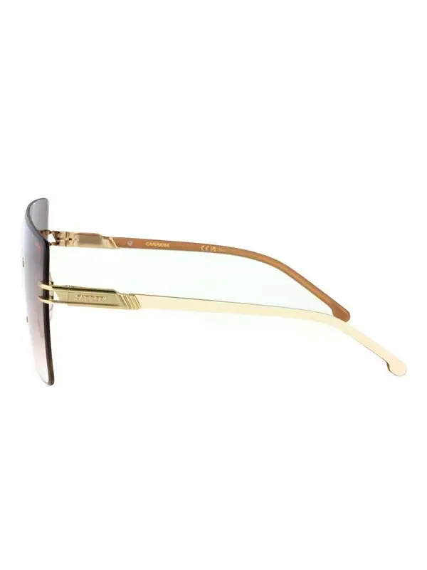 Carrera Eyewear Rimless Shield-frame Sunglasses
