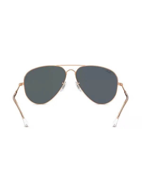 Ray-ban Old Aviator Logo-engraved Sunglasses - Gold