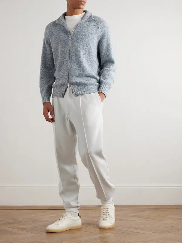 Brunello Cucinelli Cashmere Zip-up Cardigan