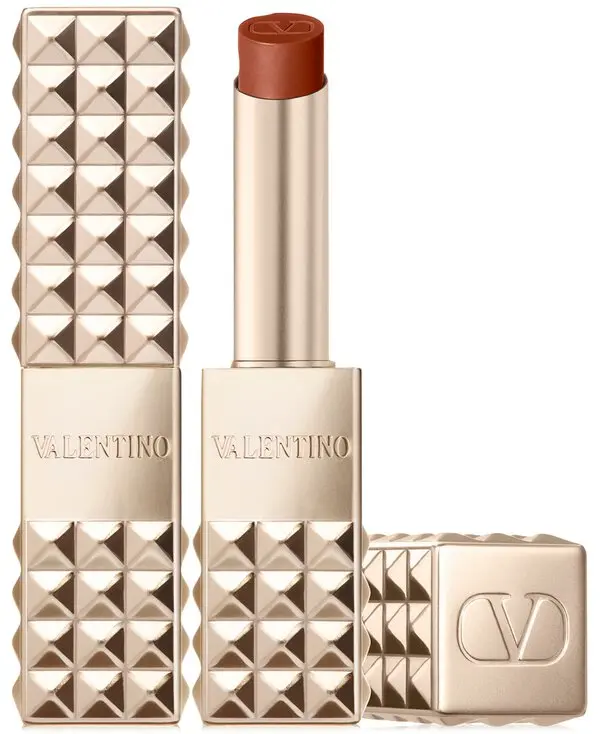 Valentino Garavani Spike Buttery Matte Lipstick - 77a Nude In Roma