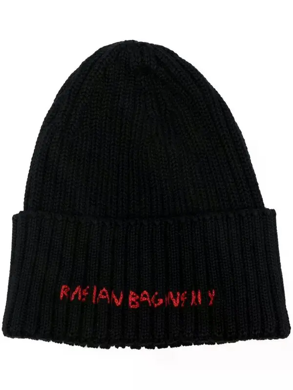 Ruslan Baginskiy Embroidered Logo Knitted Beanie