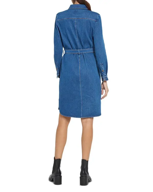 Lyssé Denim Schiffer Dress - Mid Wash