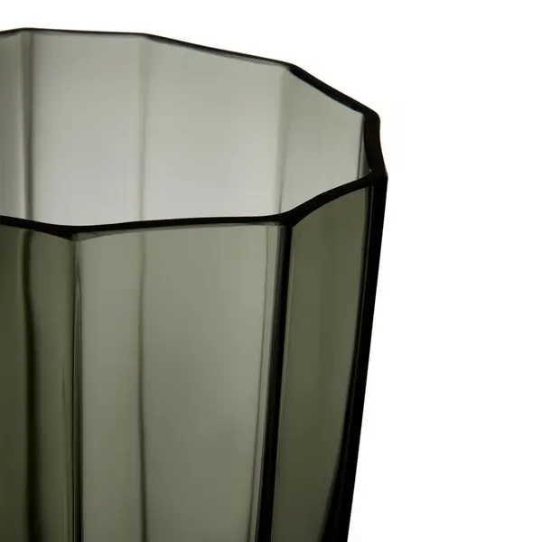 ORREFORS Reed Hurricane Lamp Candle Holder