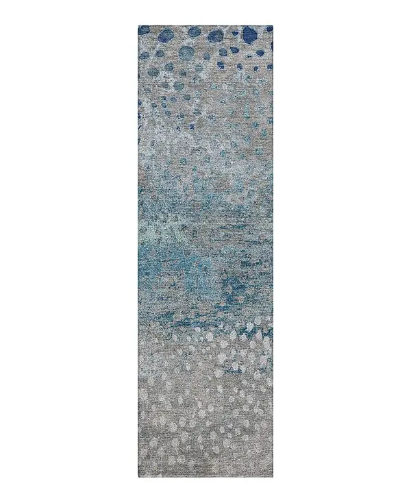 DALYN RUG COMPANY Dalyn Kochi Washable Kc13 Runner Area Rug, 2'3 X 7'6 - Gray